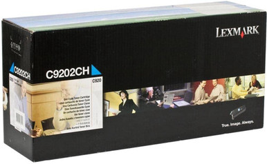 Lexmark Cyan Toner Cartridge for C920 Original (C9202CH)