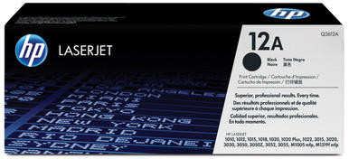 HP 12A Original Black Toner Cartridge (B Grade)