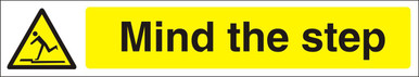 Mind Step Semi Rigid Plastic Sign