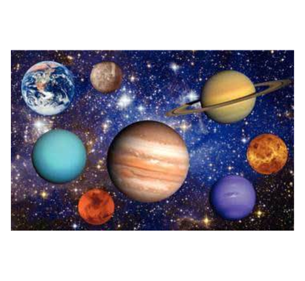 Planets Floor Puzzle Set of 8 - with Mat - Think Education Supplies