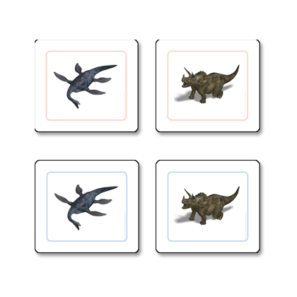 Dinosaur - Matching Cards - Think Education Supplies