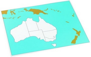 Control chart of Australia unlabeled - Think Education Supplies