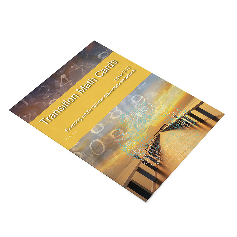 Transition math cards level 9-12 on pvc - Think Education Supplies