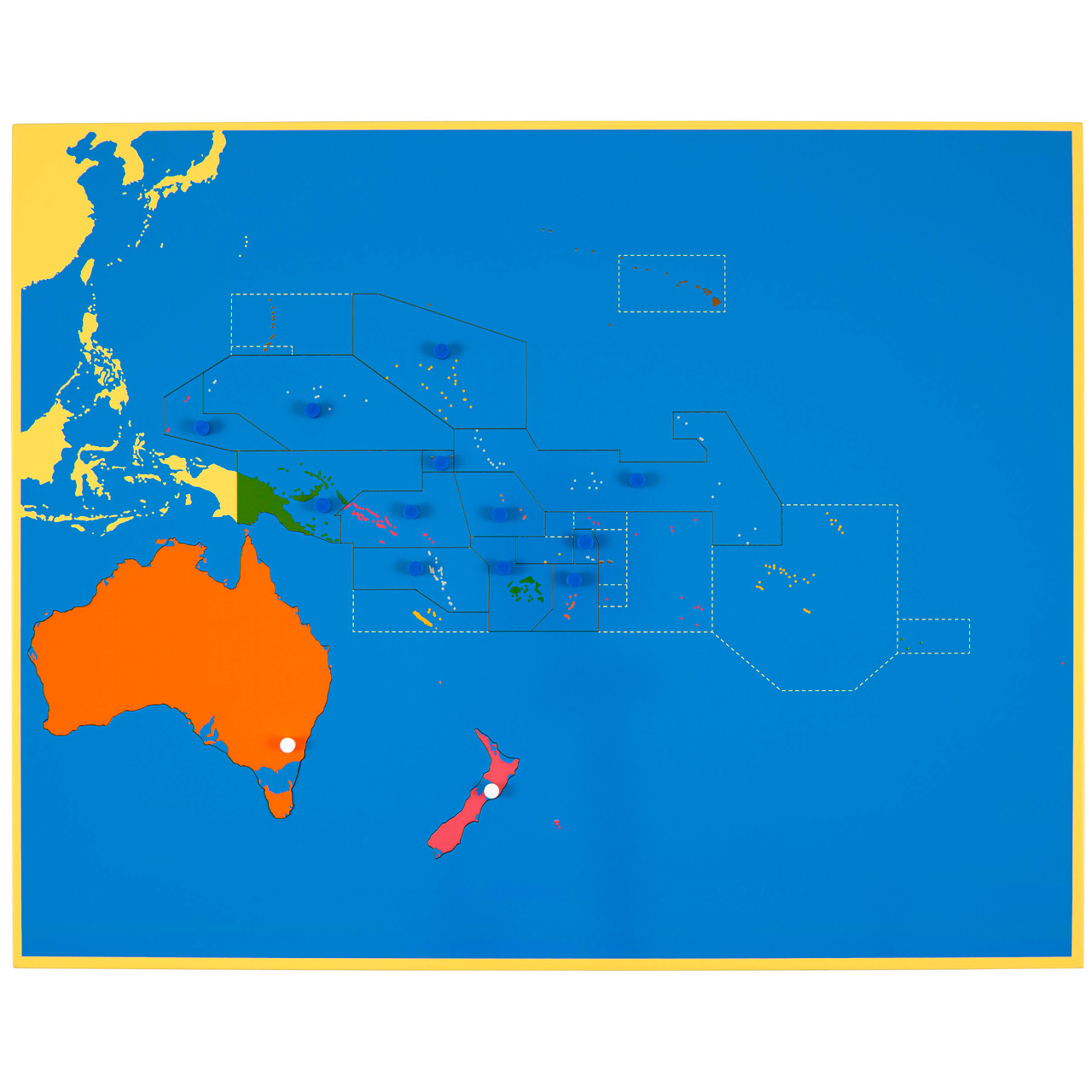 Puzzle Map: Oceania - Think Education Supplies