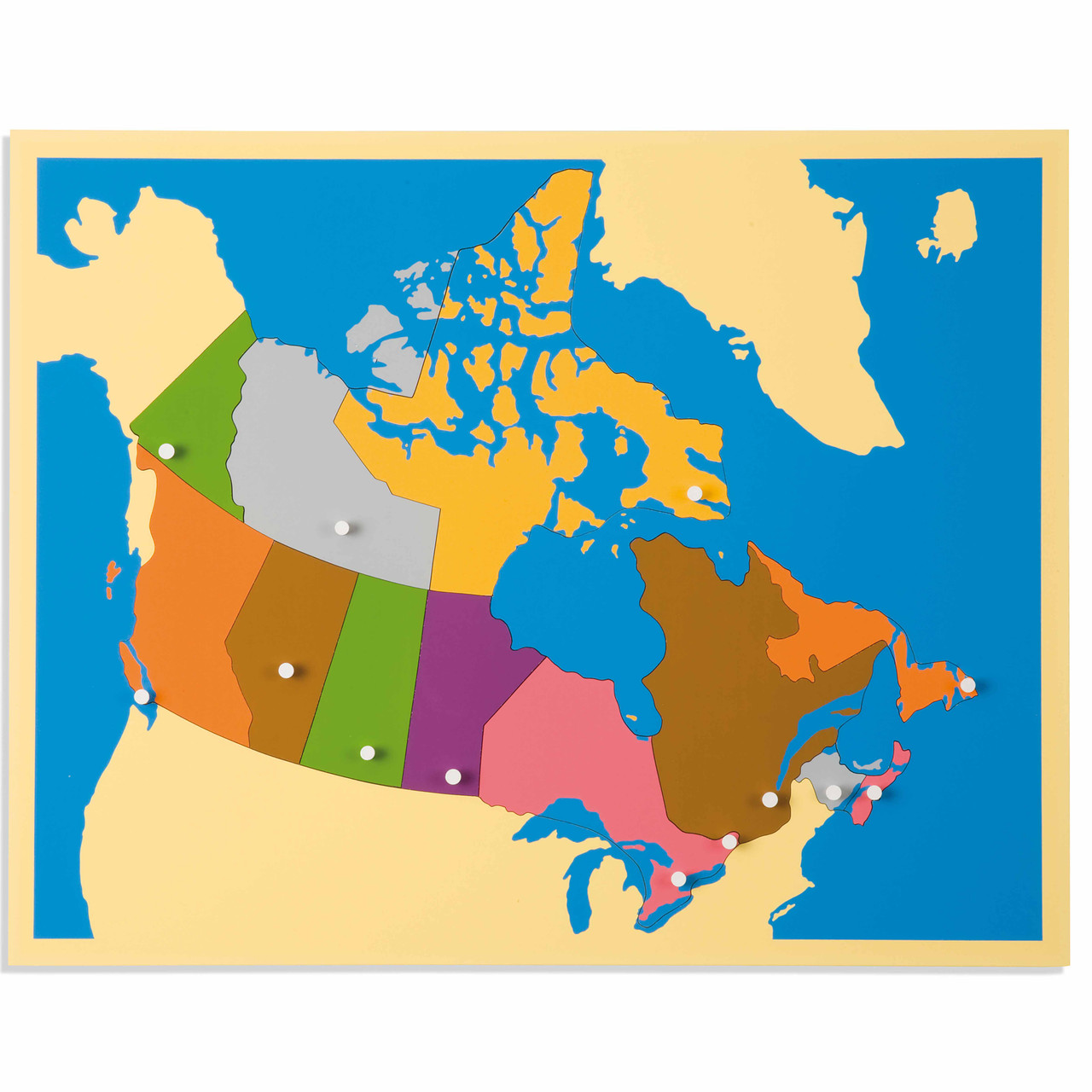 Puzzle Map: Canada - Think Education Supplies