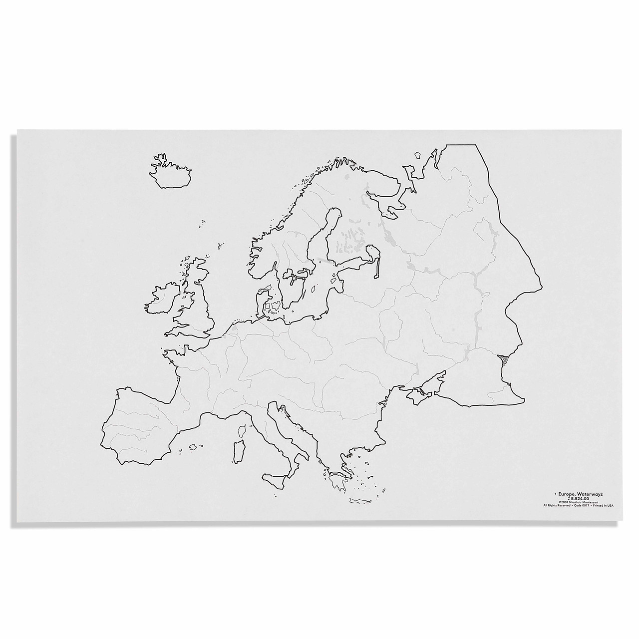Europe: Waterways (50) - Think Education Supplies