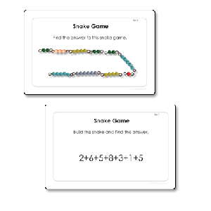 Snake Game Addition Kit 2 PVC - Think Education Supplies