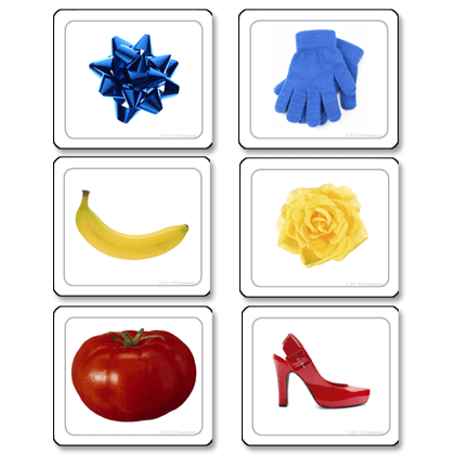 Colour - Visual Discrimination Cards (Kit 1) - Think Education Supplies