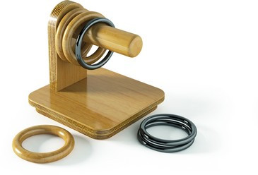 Rings On Horizontal Dowel - Think Education Supplies