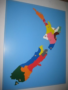 New Zealand Puzzle Map - Think Education Supplies