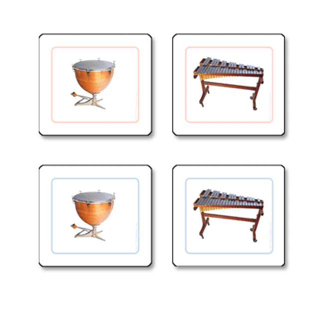 Musical Instruments - Matching Cards - Think Education Supplies