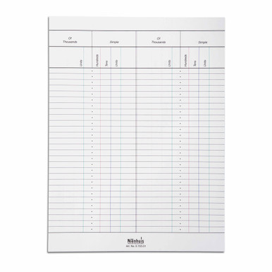 Small Bead Frame Paper (50) - Think Education Supplies
