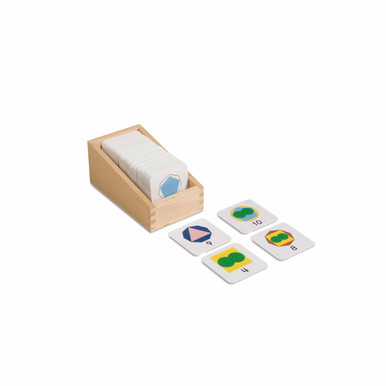 Box With Small Numeral Cards - Think Education Supplies
