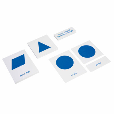 Geometric Cabinet Nomenclature Cards - Think Education Supplies
