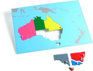 Australia puzzle map - Think Education Supplies