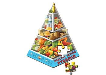 Healthy Eating Puzzle 24 pices - Think Education Supplies