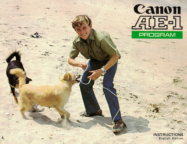 Canon AE-1 PROGRAM 35mm SLR Camera Instructions — Free Download