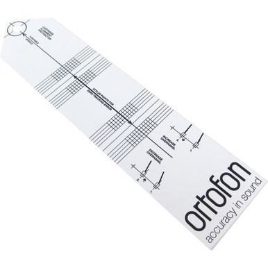 Ortofon cartridge alignment protractor - Krispy Audio