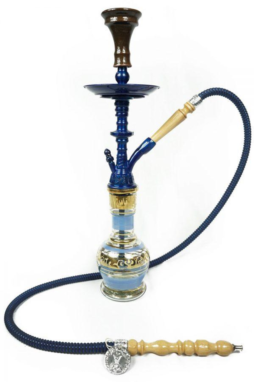 Hookah Khalil Mamoon Safari Blue | MY HOOKAH USA Hookah Khalil Mamoon Safari Blue | MY HOOKAH USA
