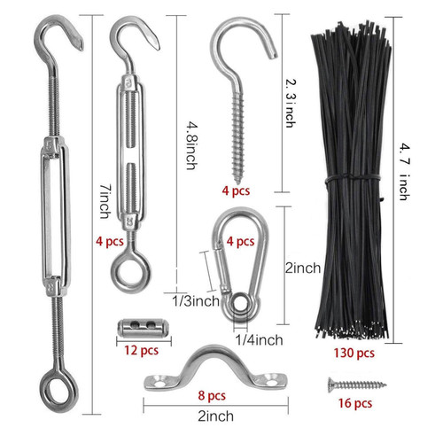 Install Kit for Patio Lights | Holiday LEDS