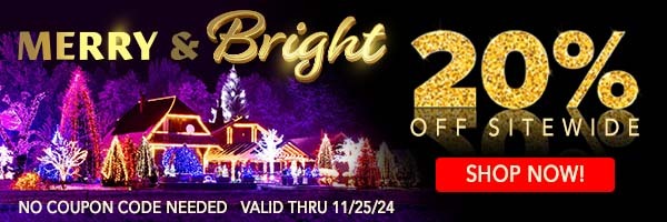 Shop Bright LED Christmas Lights | Holiday LEDS