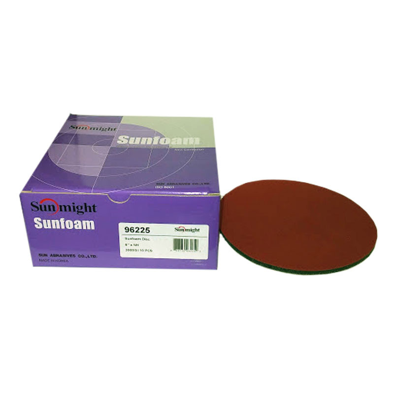 Sunmight Sunfoam 96225 6 inch 3000G Velcro Foam Disc | R & E Paint Supply