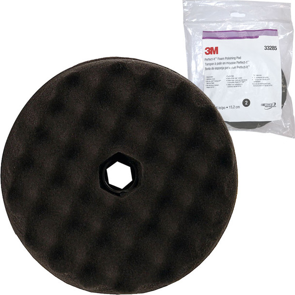 3M 33285, 6 inch Quick Connect Foam Polishing Pad | R & E Paint Supply