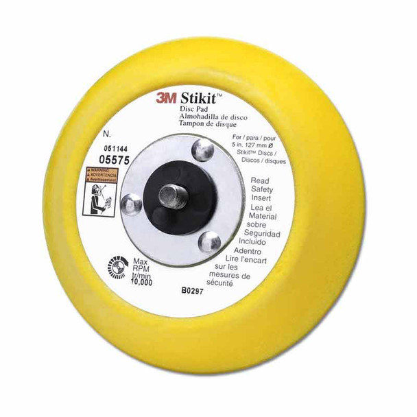 3M 05575, 5 inch, Stikit Disc Backing Pad | R & E Paint Supply