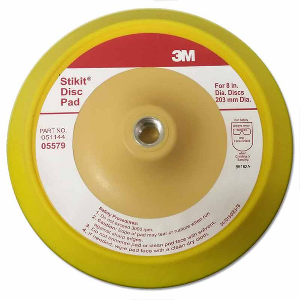 3M 05579, 8 inch Stickit Backing Pad | R & E Paint Supply