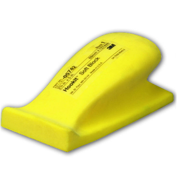 3M 05742, 5 inch, Hookit Soft Hand Sanding Block | R & E Paint Supply
