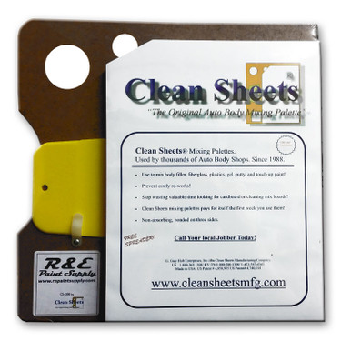 CS 100, Clean Sheets, Auto Body, Mixing Palette | R & E Paint Supply