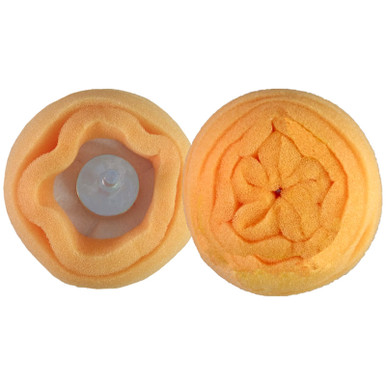 CWS HB-152, 4 inch Orange Foam Buff Ball | R & E Paint Supply