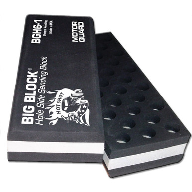 Motor Guard BGH6-1, Big Block Hole Side Sanding Block | R & E Paint Supply