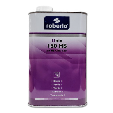 Roberlo Unix 150 HS, 2:1 Acrylic Polyurethane Clear Coat