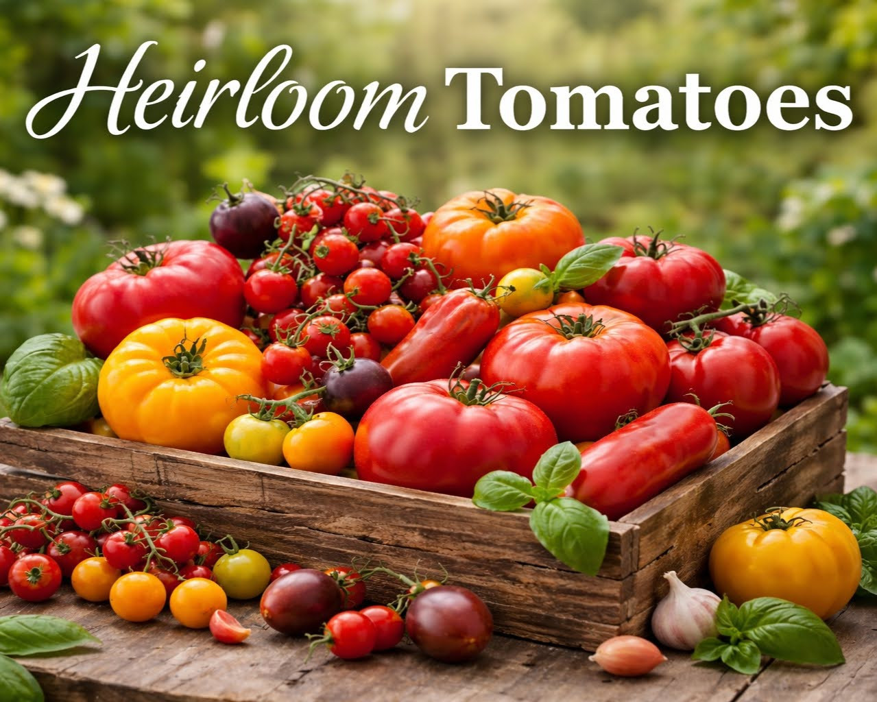 Heirloom Tomatoe Plant Pre-Order Garden Collection Pro (18 plants) MC