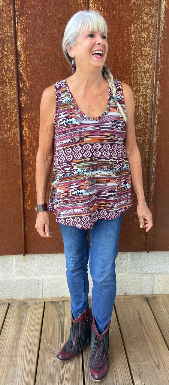 Ace Tank (Cabernet) - Hand Jive Store