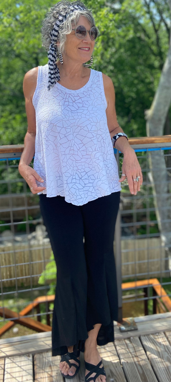 Ace Tank (White Petals) - Hand Jive Store