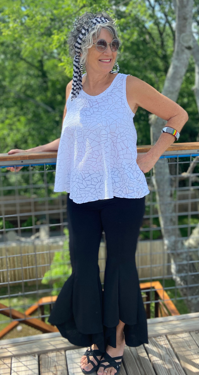 Ace Tank (White Petals) - Hand Jive Store