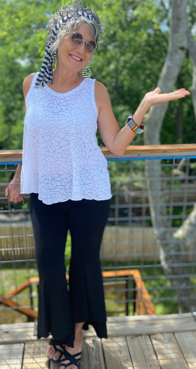 Ace Tank (White Petals) - Hand Jive Store