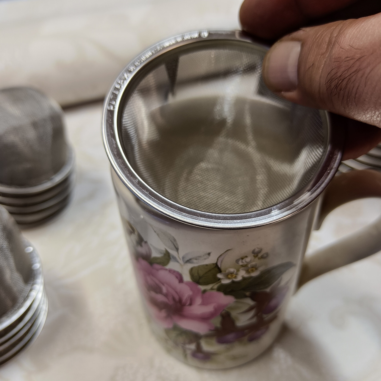 Tesil i Kinesisk stil i rostfritt - Ehsans & Pappas Tehus