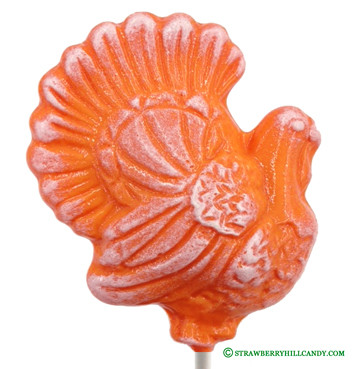 Thanksgiving Turkey Lollipop - Strawberry Hill Candy