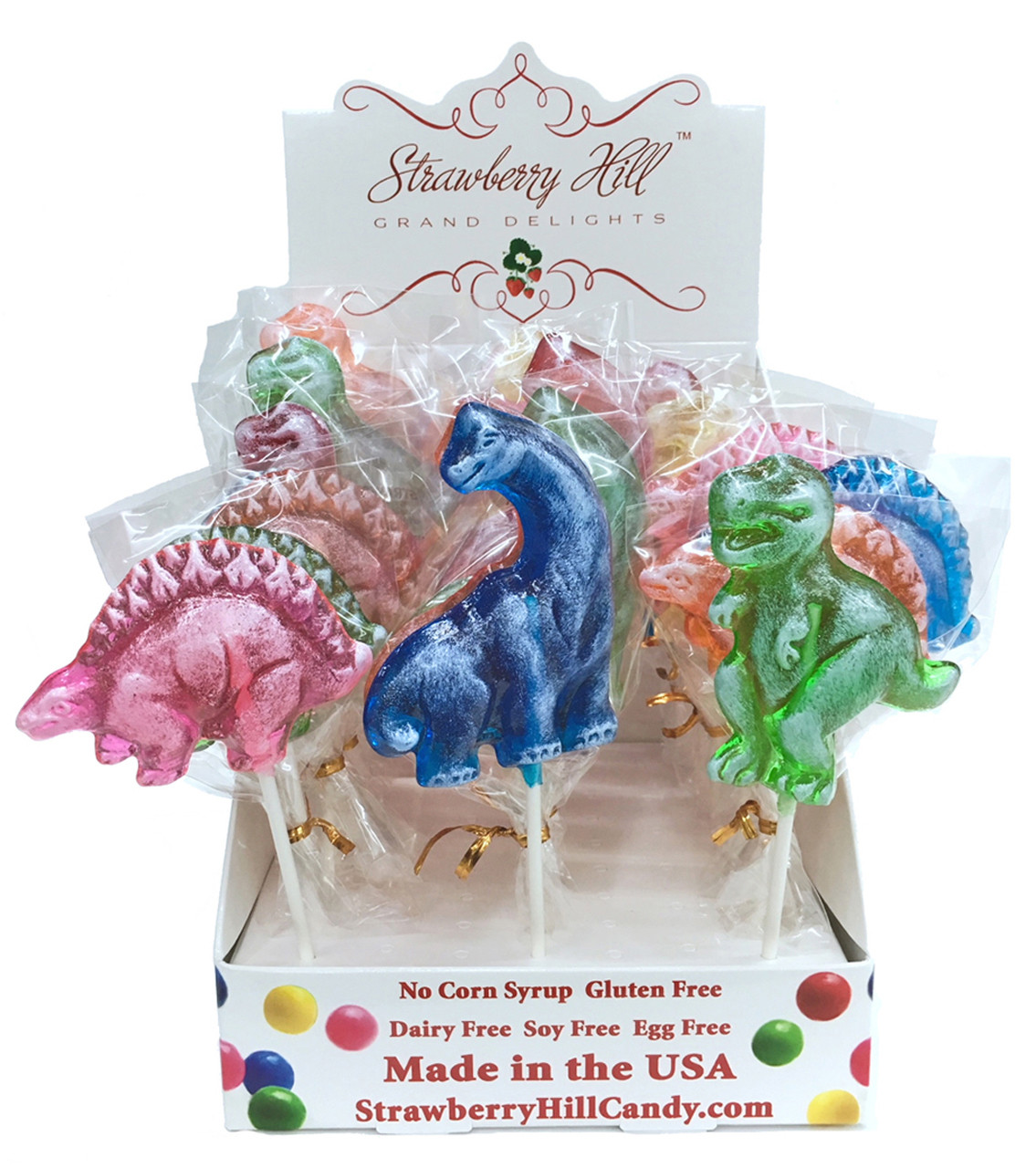 Assorted Insect Lollipops 25 Count Display - Strawberry Hill Candy