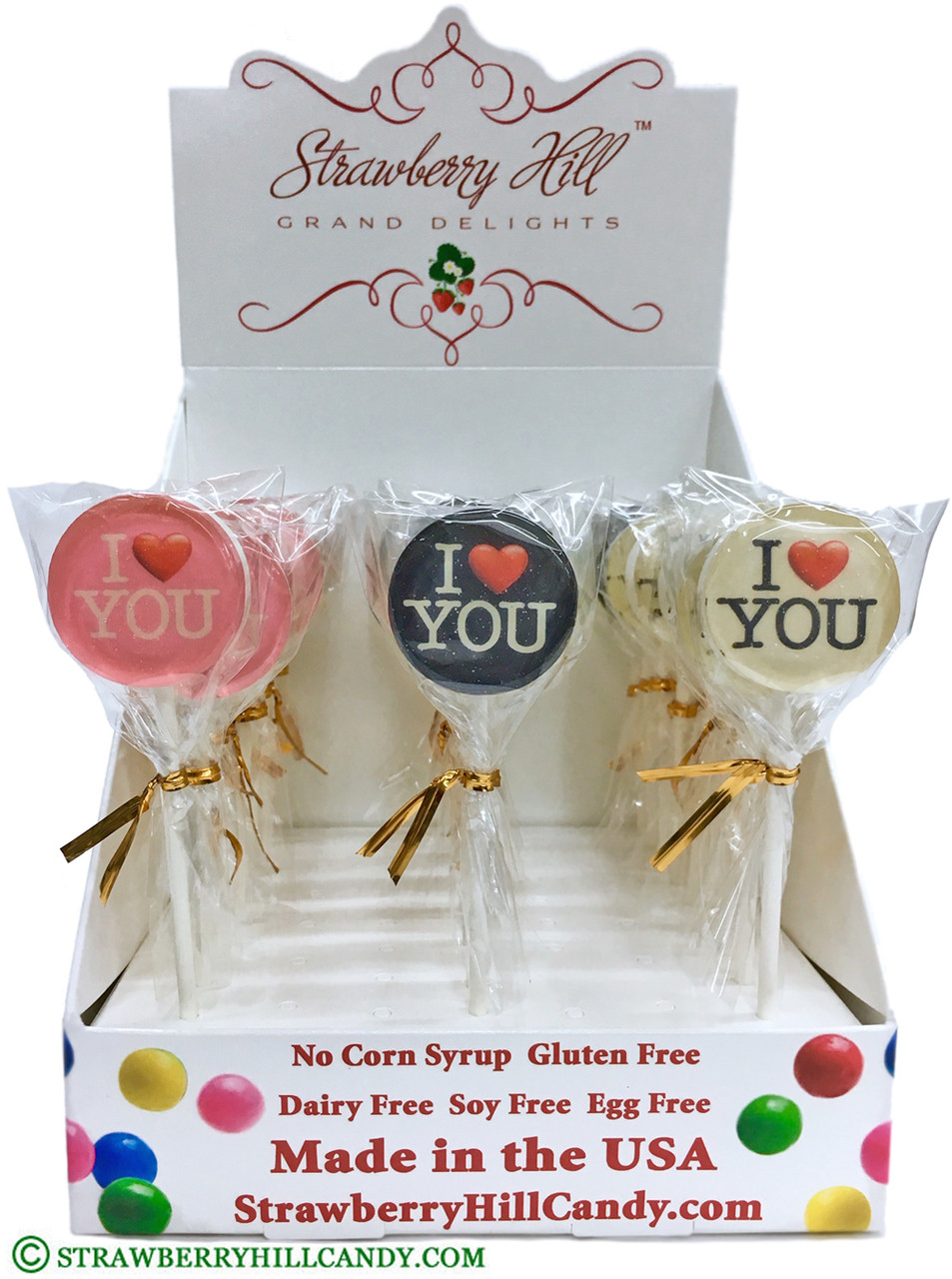 Wholesale Candy Lollipops and Chocolates, Made in USA by Strawberry ...