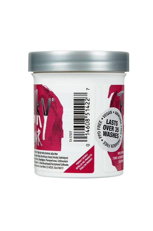 Rose Red Punky Colour Semi Permanent Hair Color - coolcontacts.ca