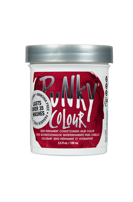 Poppy Red Punky Colour Semi Permanent Hair Color - coolcontacts.ca