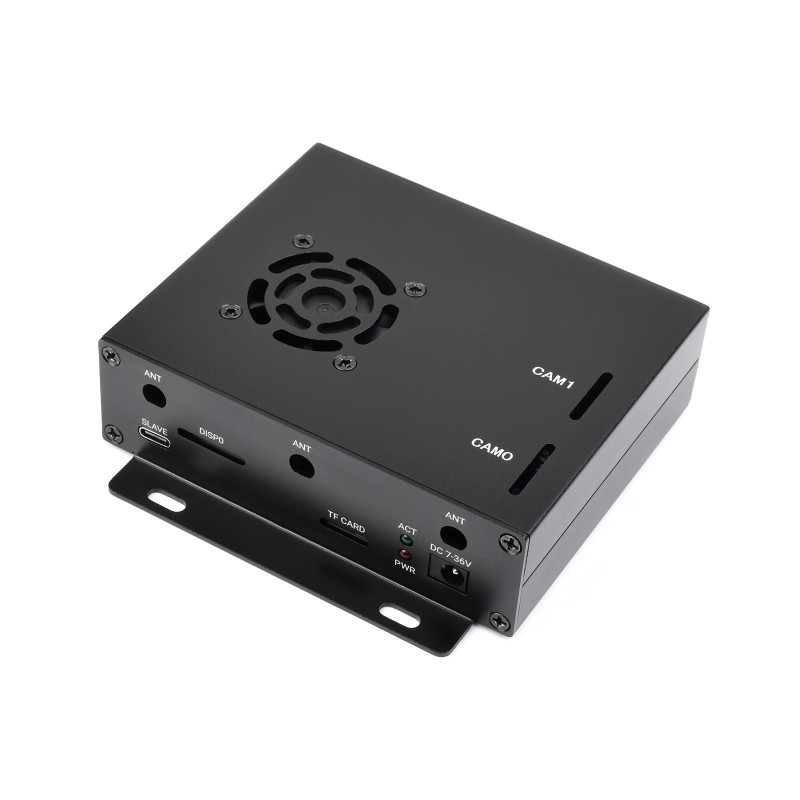 WIFI6 Dual ETH Base Board/Mini-Computer Designed for Raspberry Pi Compute Module 4(NOT Included ...