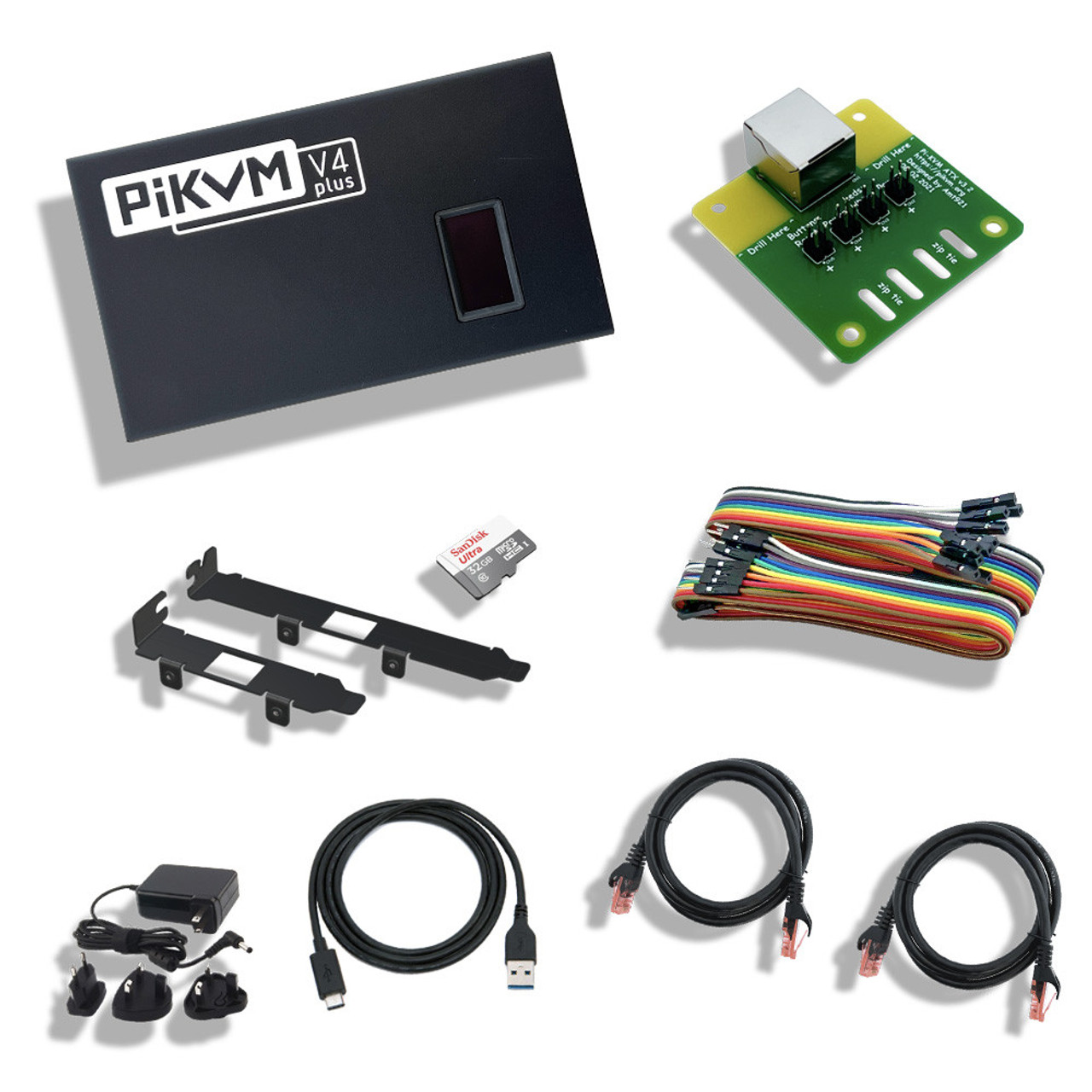 Pikvm Pikvm V4 Plus Raspberry Pi Kvm Over Ip