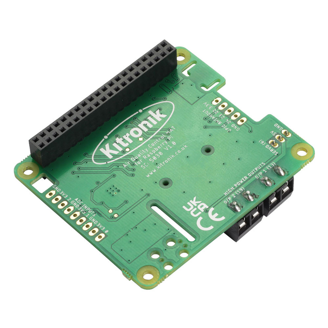 Air Quality Control HAT for Raspberry Pi - PiShop.us