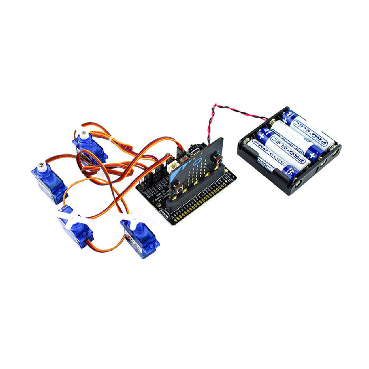 Kitronik Compact 16 Servo Driver Board for the BBC micro:bit - PiShop.us