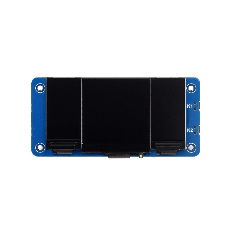 Triple LCD HAT For Raspberry Pi, 1.3inch IPS LCD and Dual 0.96inch IPS ...